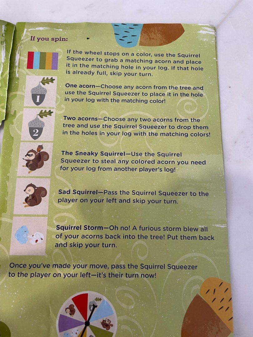 The sneaky snacky squirrel game - family board game, Hobbies & Toys ...