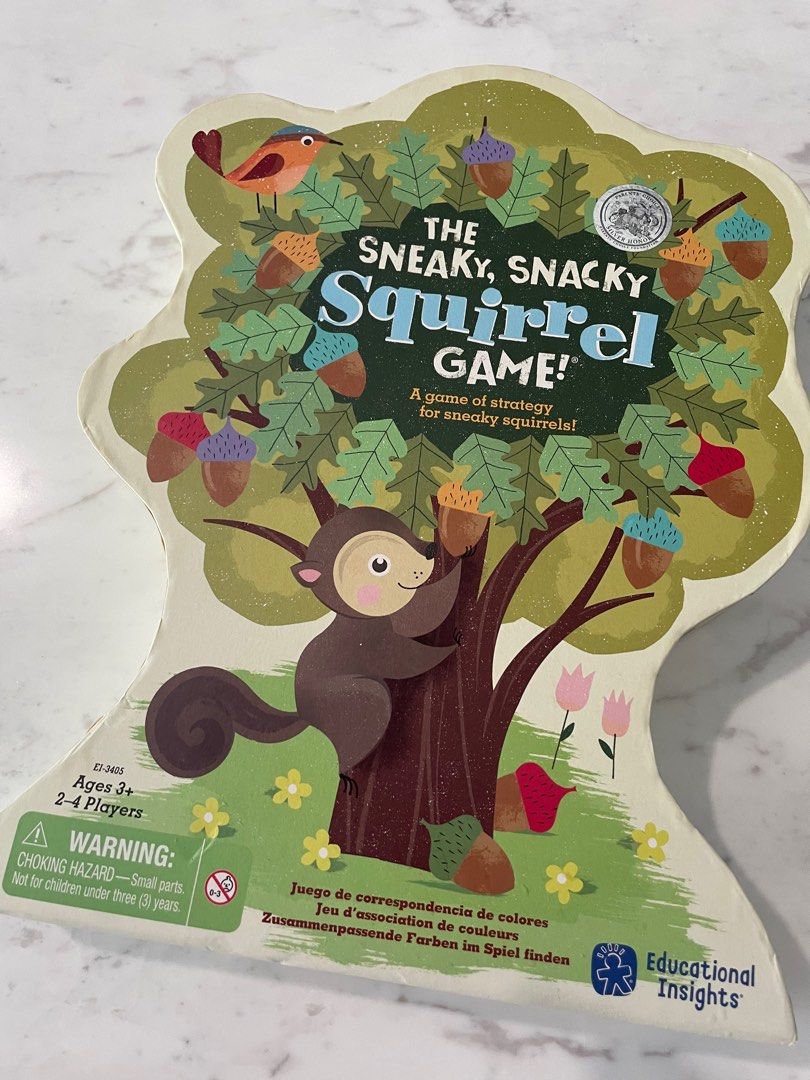 The sneaky snacky squirrel game - family board game, Hobbies & Toys ...