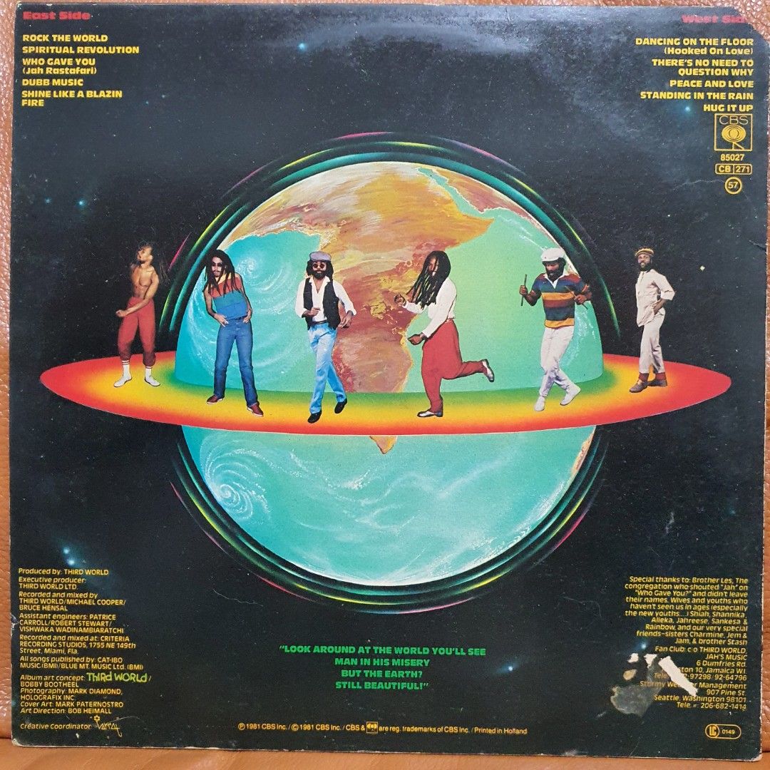 Third World - Eaat Side /West Side Vinyl Record LP, Hobbies & Toys ...