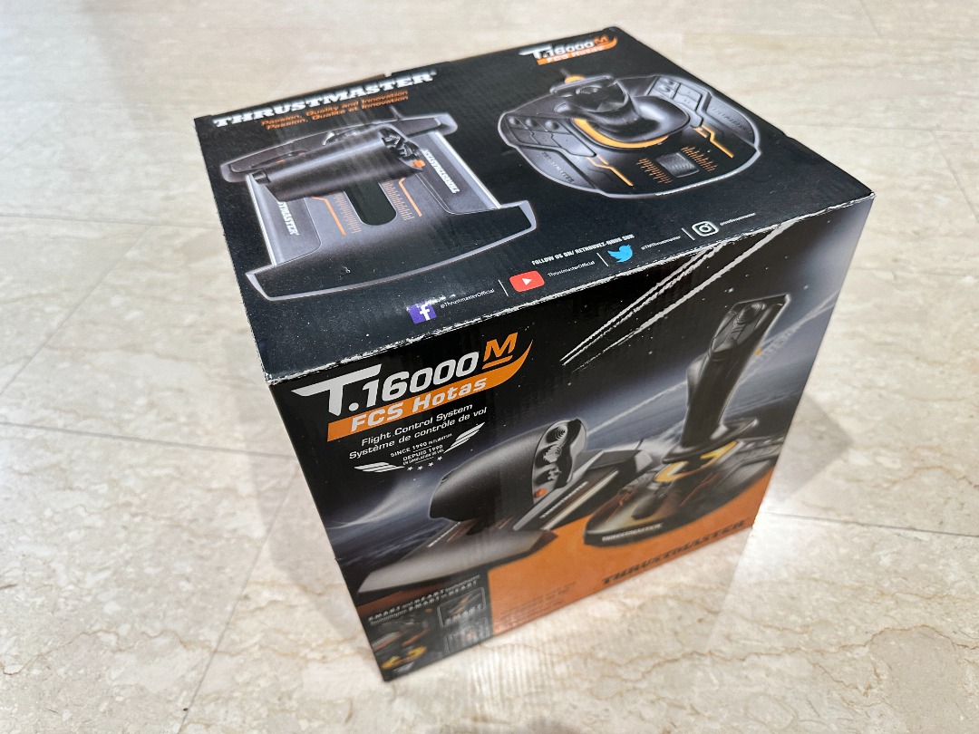 Thrustmaster T16000M FCS Hotas - Joystick and Throttle for PC ...