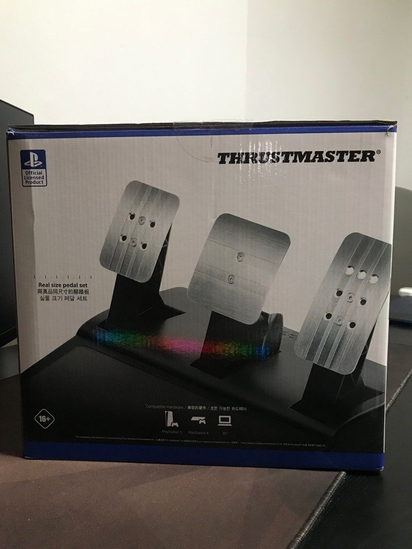 (Full Set) Thrustmaster T300RS GT + T3PA Pedals + come with cockpit + racing car seat F1 ...