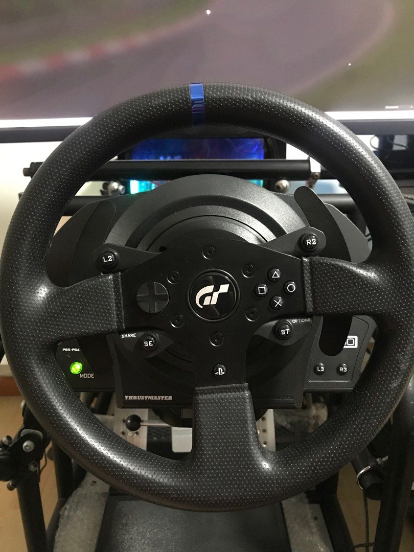 (Full Set) Thrustmaster T300RS GT + T3PA Pedals + come with cockpit + racing car seat F1 ...