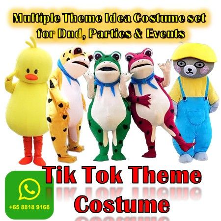 Tik Tok Theme costume 2023, Hobbies & Toys, Stationery & Craft ...