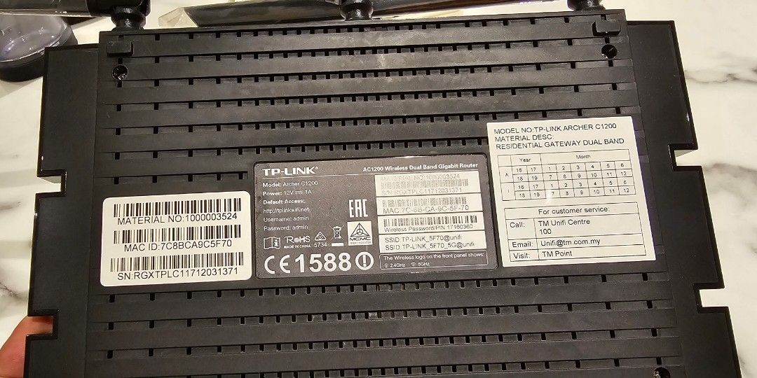 TM TIME modem router tplink, Computers & Tech, Parts & Accessories ...