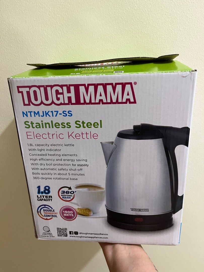 Tough Mama Electric Kettle, TV & Home Appliances, Kitchen Appliances ...