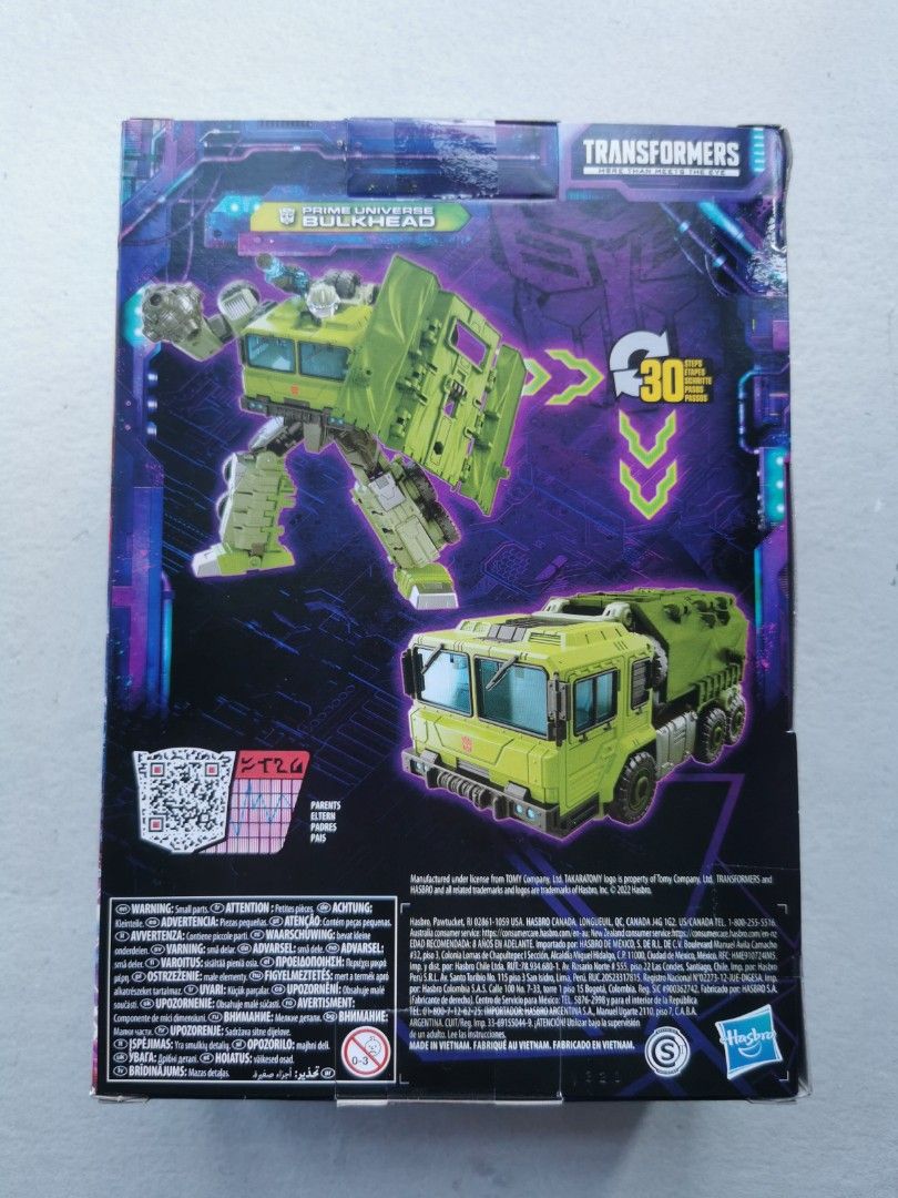 Transformers Legacy Bulkhead Prime Universe, Hobbies & Toys, Toys ...