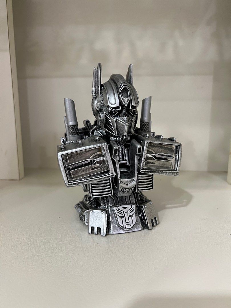 Transformers Optimus Prime Bust, Hobbies & Toys, Toys & Games on Carousell