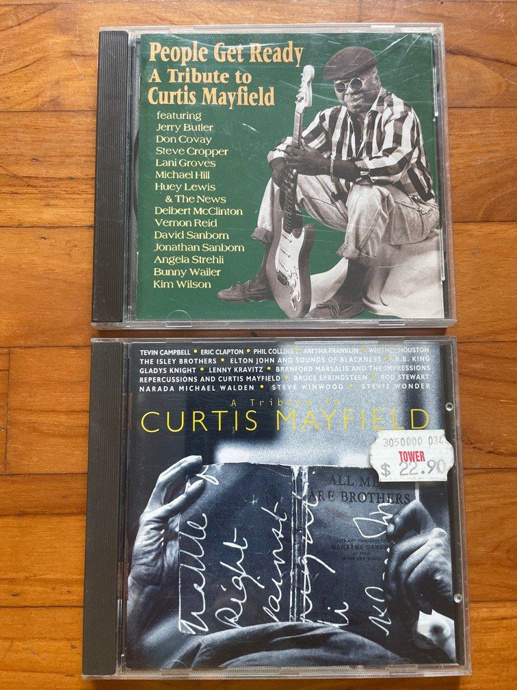 Tribute To Curtis Mayfield CD, Hobbies & Toys, Music & Media, CDs ...