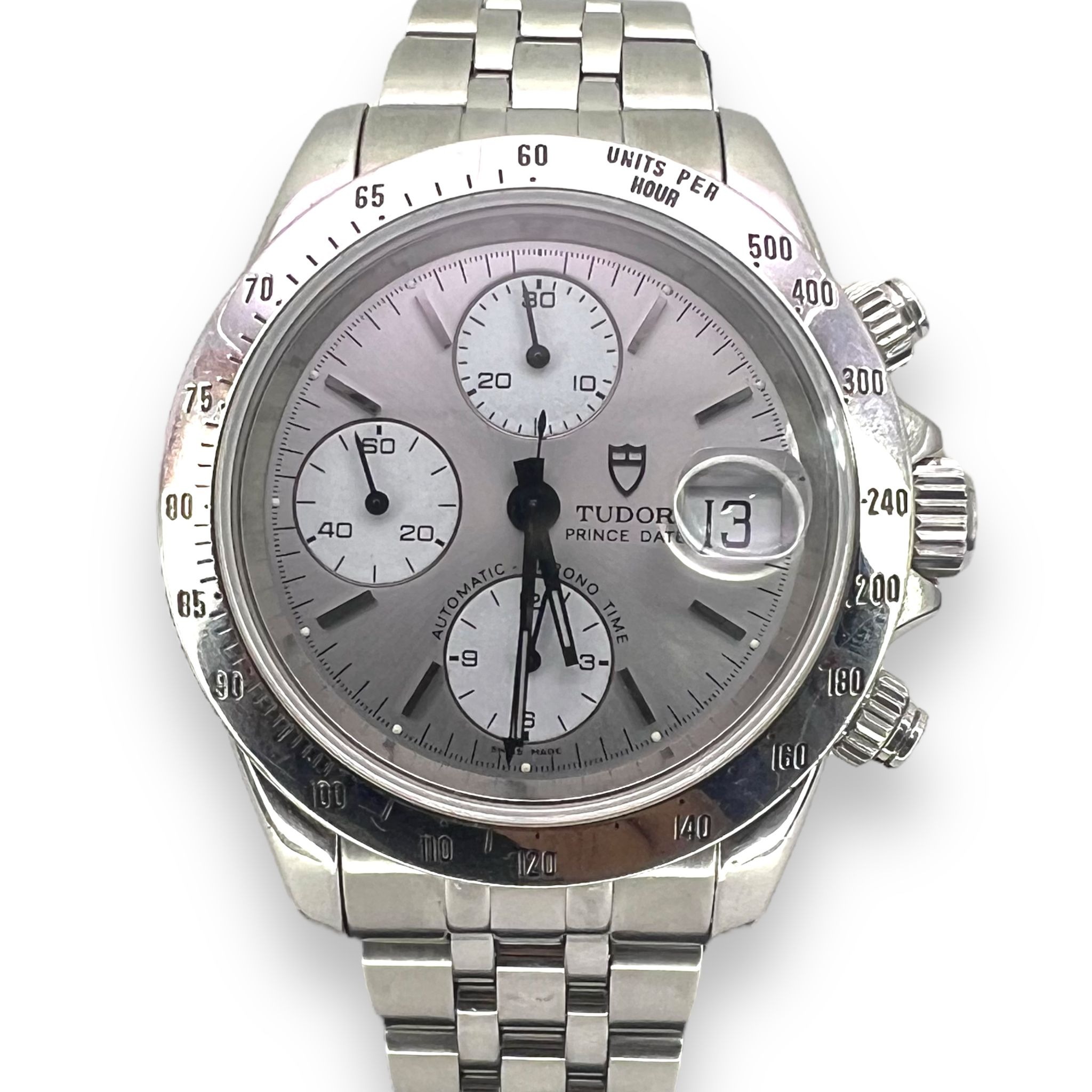 JE-Tudor Prince Date Chronograph 79280P Watch, Luxury, Watches on Carousell