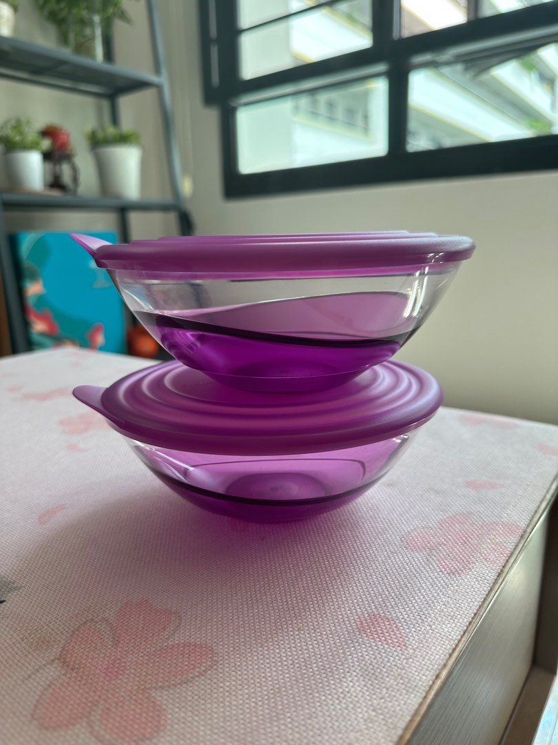 Tupperware bowl with lid, Furniture & Home Living, Kitchenware ...