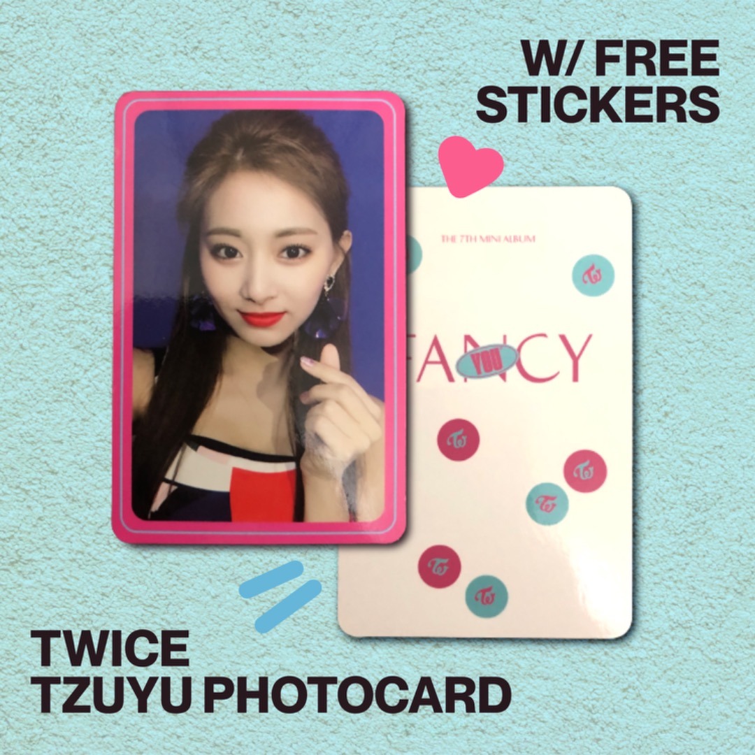 TWICE TZUYU FANCY YOU PHOTOCARD (w/ FREEBIES), Hobbies & Toys ...
