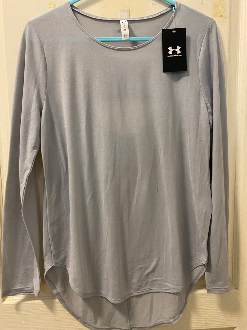 Under Armour cut out back long sleeve, Women's Fashion, Tops ...