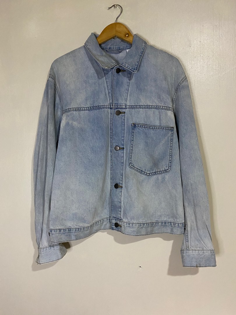 Uniqlo U Denim Jacket, Men's Fashion, Coats, Jackets and Outerwear on ...