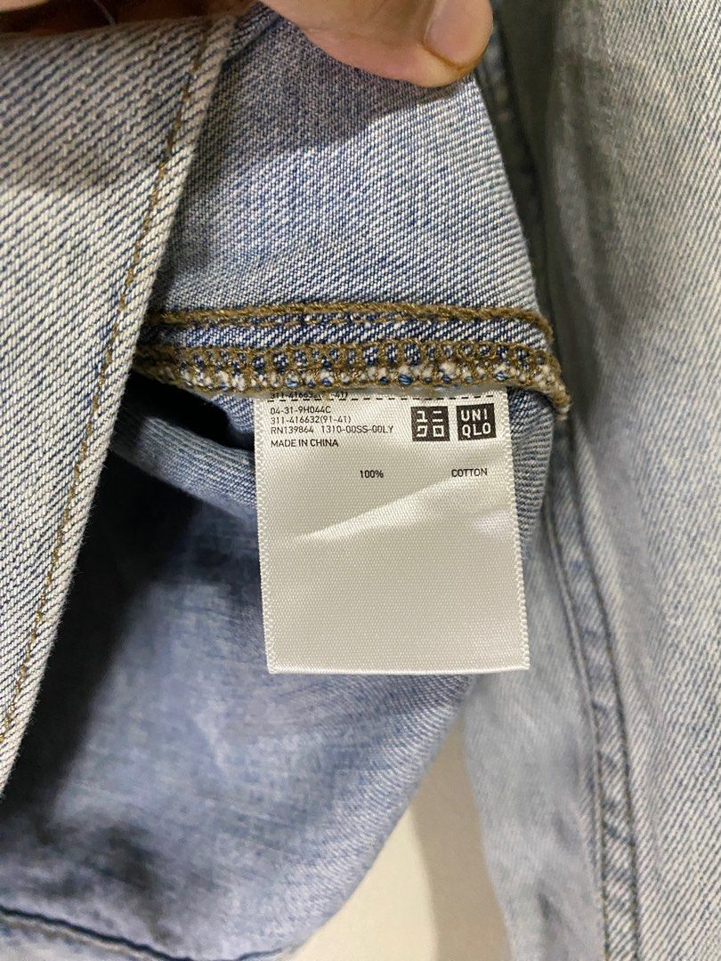 Uniqlo U Denim Jacket, Men's Fashion, Coats, Jackets and Outerwear on ...