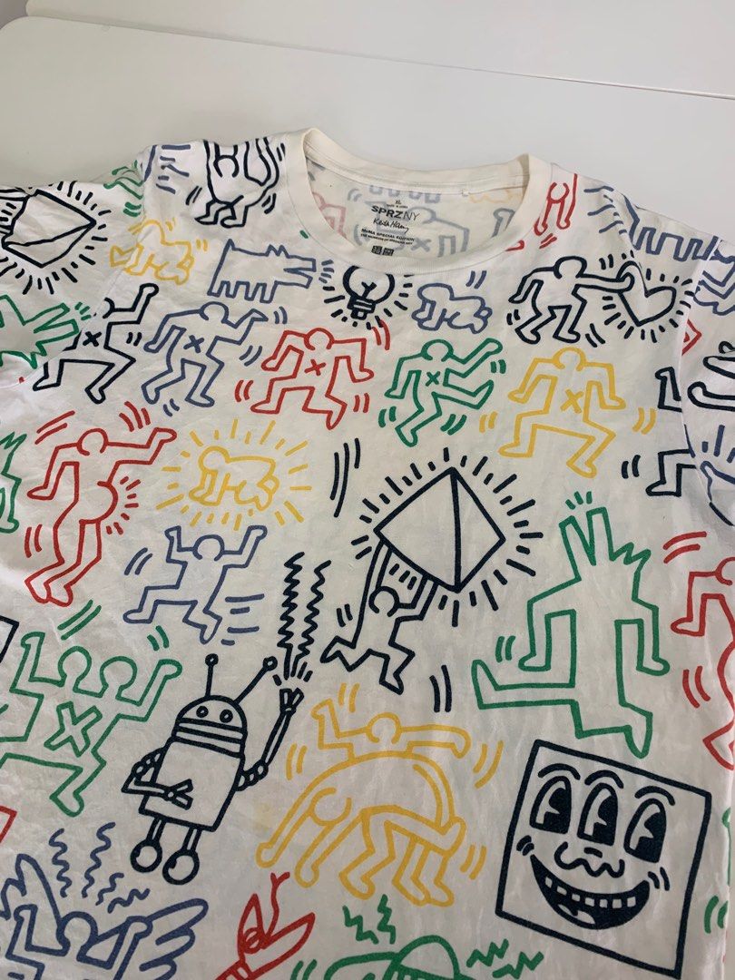 Uniqlo x Keith Haring Shirt (All Over Print) SPRZ NY x Museum of Modern Art (MoMA), Men's ...