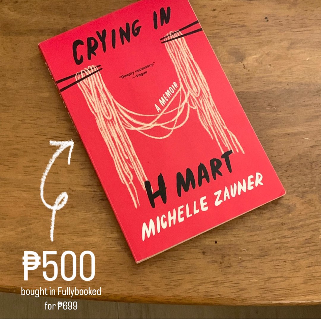 Unused: Crying in H Mart. Bought in fullybooked., Hobbies & Toys, Books ...