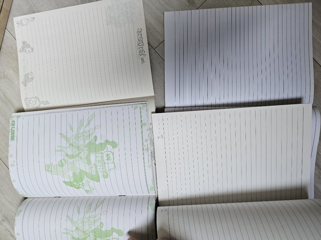 Unused note books for writing, Hobbies & Toys, Books & Magazines ...