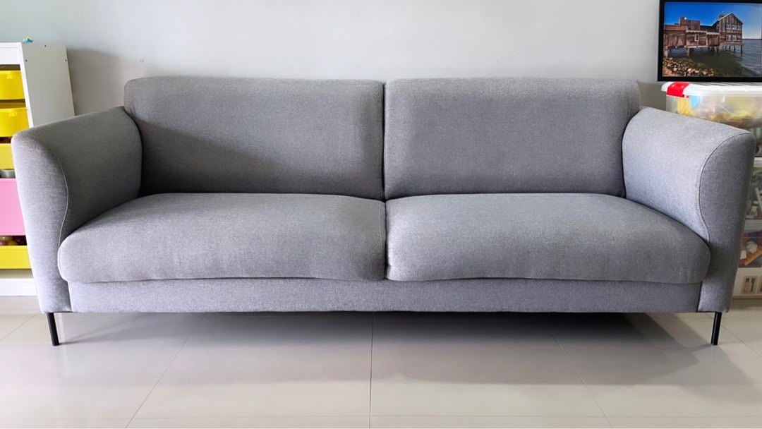 Urban Conley 3-4 Seater Sofa - Malmo Light Grey, Furniture & Home Living, Furniture, Sofas on ...