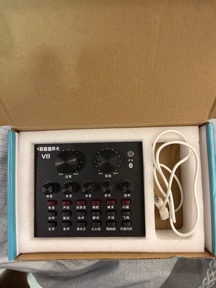 V8 Sound Card, Audio, Other Audio Equipment on Carousell