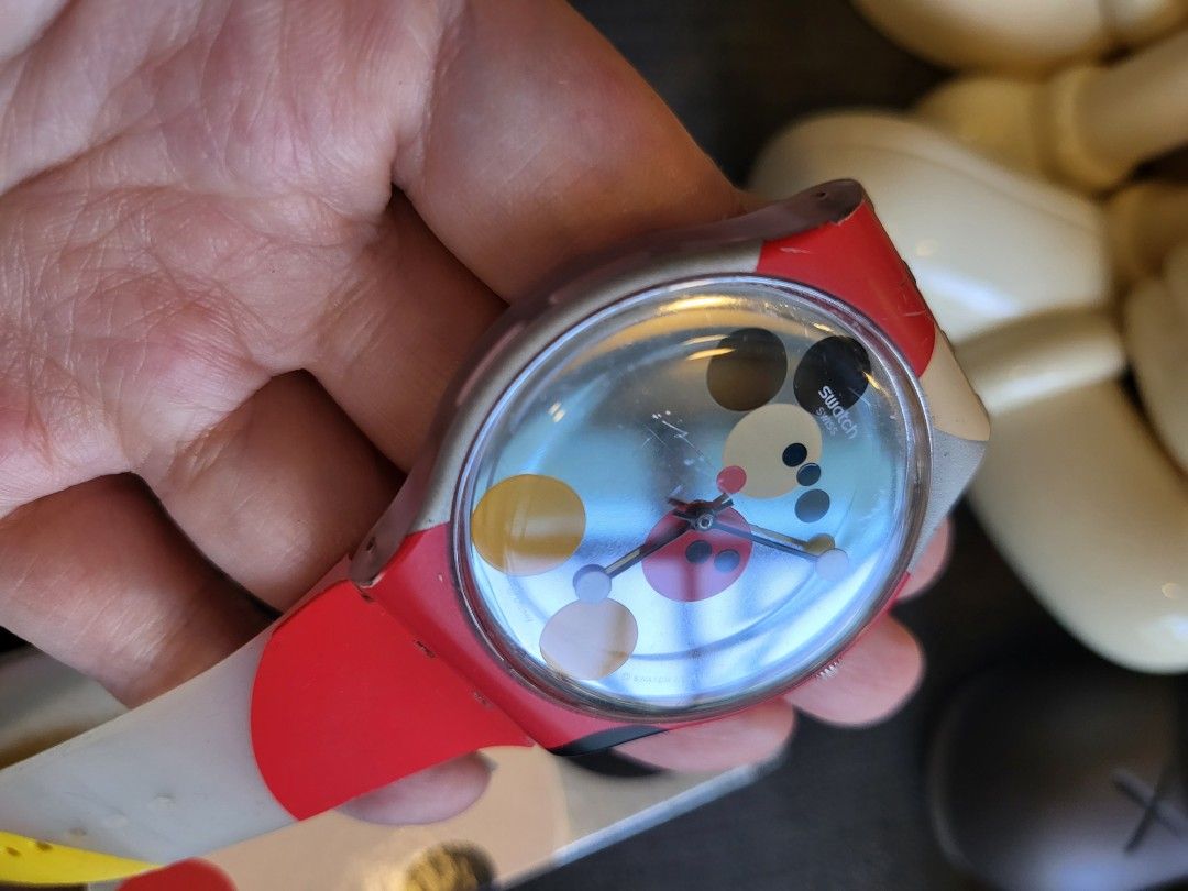 Very Rare Swatch Mickey x Damien Hirst (90th Anniversary) Watch, Women ...