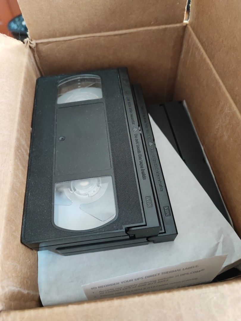 VHS Cassette Shells (for replacing damaged cassettes), Computers & Tech ...