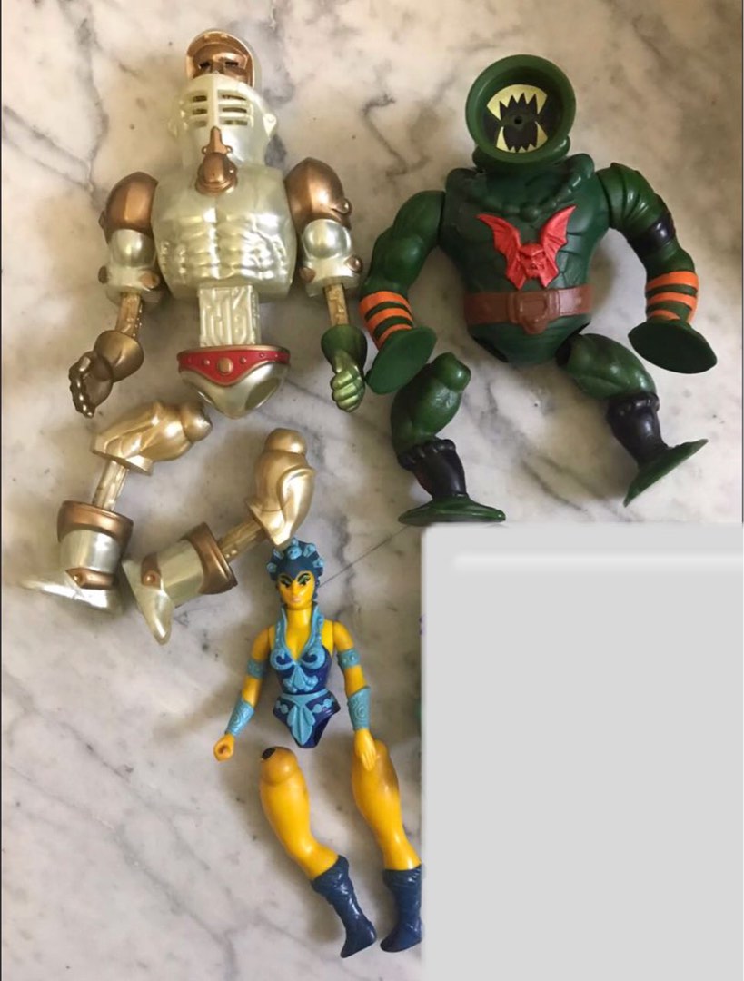 Vintage 1980s Masters of the Universe MOTU Evil-Lyn Extendar Leech ...
