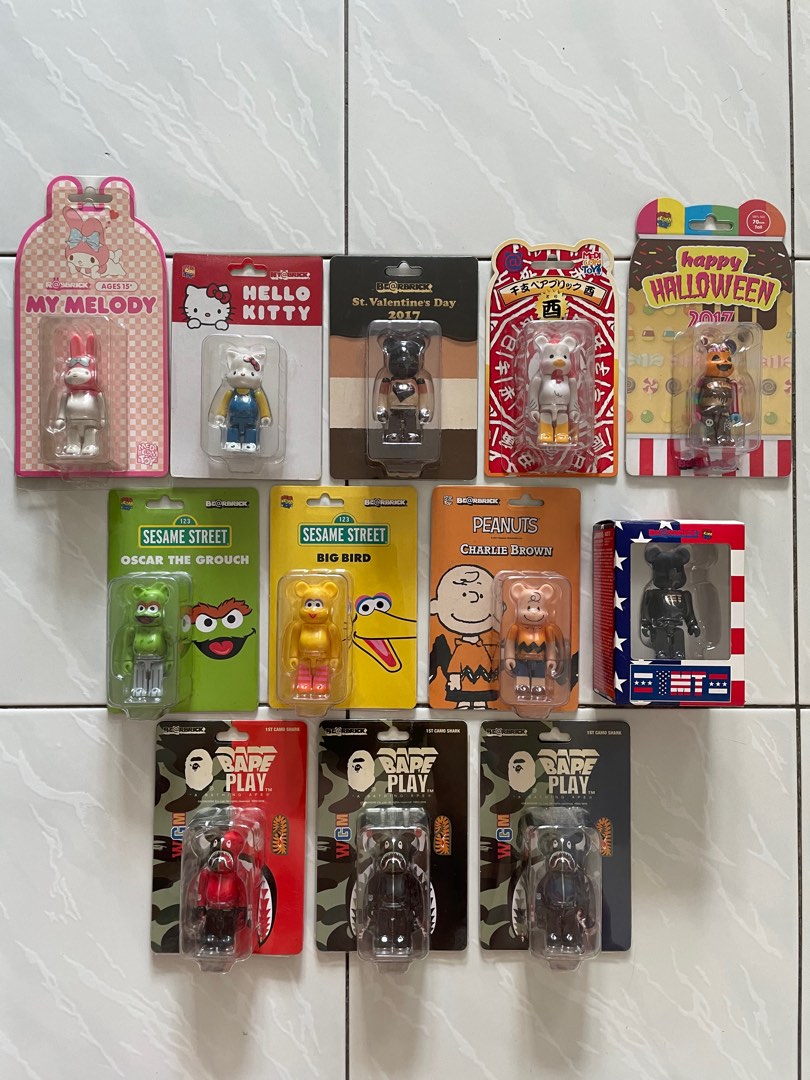 Vintage Bearbrick Collection Assortment, Hobbies & Toys, Toys & Games ...