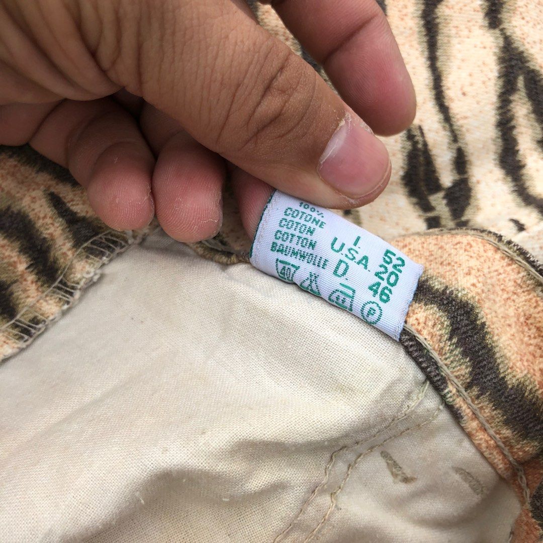 Vintage Bianca Maria Tiger Pants, Men's Fashion, Bottoms, Chinos on ...