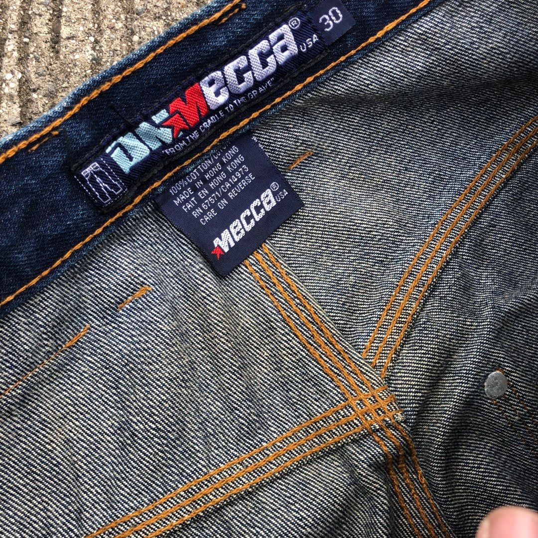 Vintage Mecca Baggy Pants, Men's Fashion, Bottoms, Jeans on Carousell