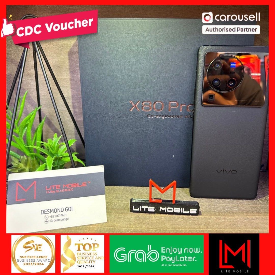 Vivo Vivo X80 Pro 5G Black 256 GB, Mobile Phones & Gadgets, Mobile Phones, Android Phones, Vivo ...