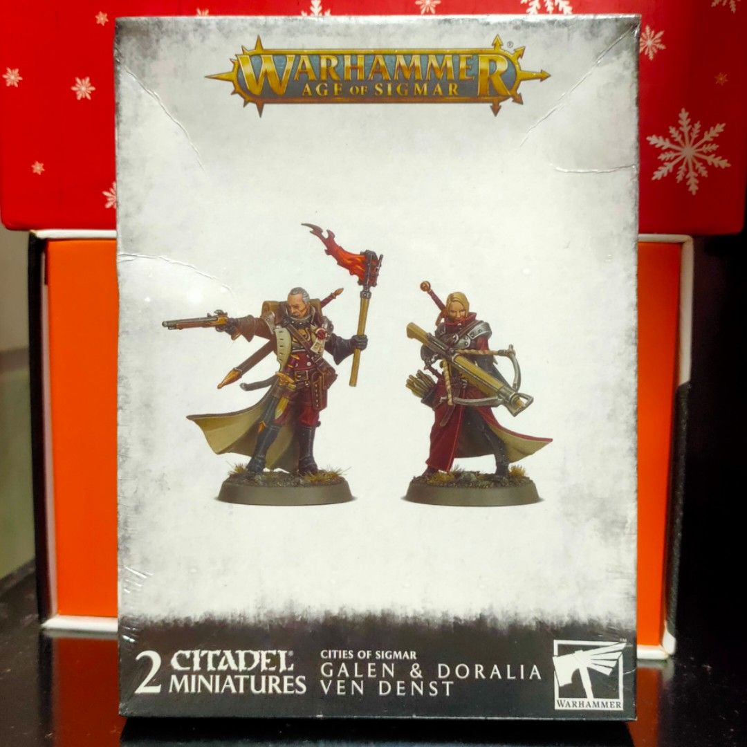 Warhammer AOS Cities of Sigmar Galen & Doralia Ven Denst NEW, Hobbies ...