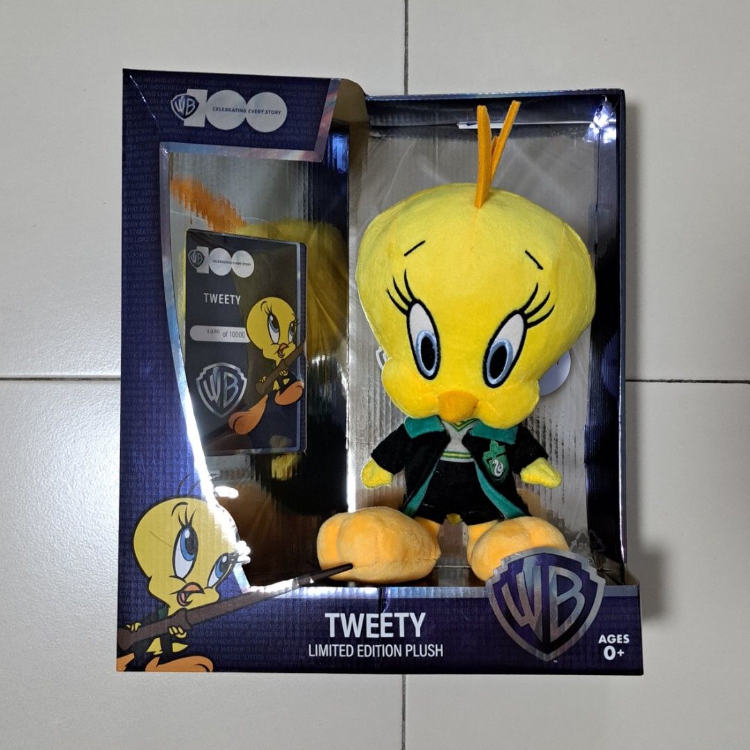 warner bros 100 years looney tunes tweety bird plush, Hobbies & Toys ...