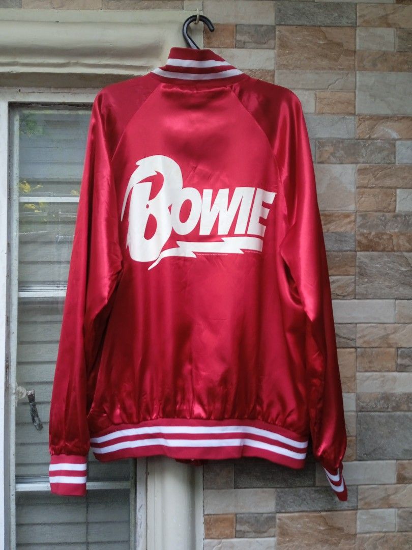 Windbreaker Davin Bowie Satin Jacket Men S Fashion Coats Jackets And