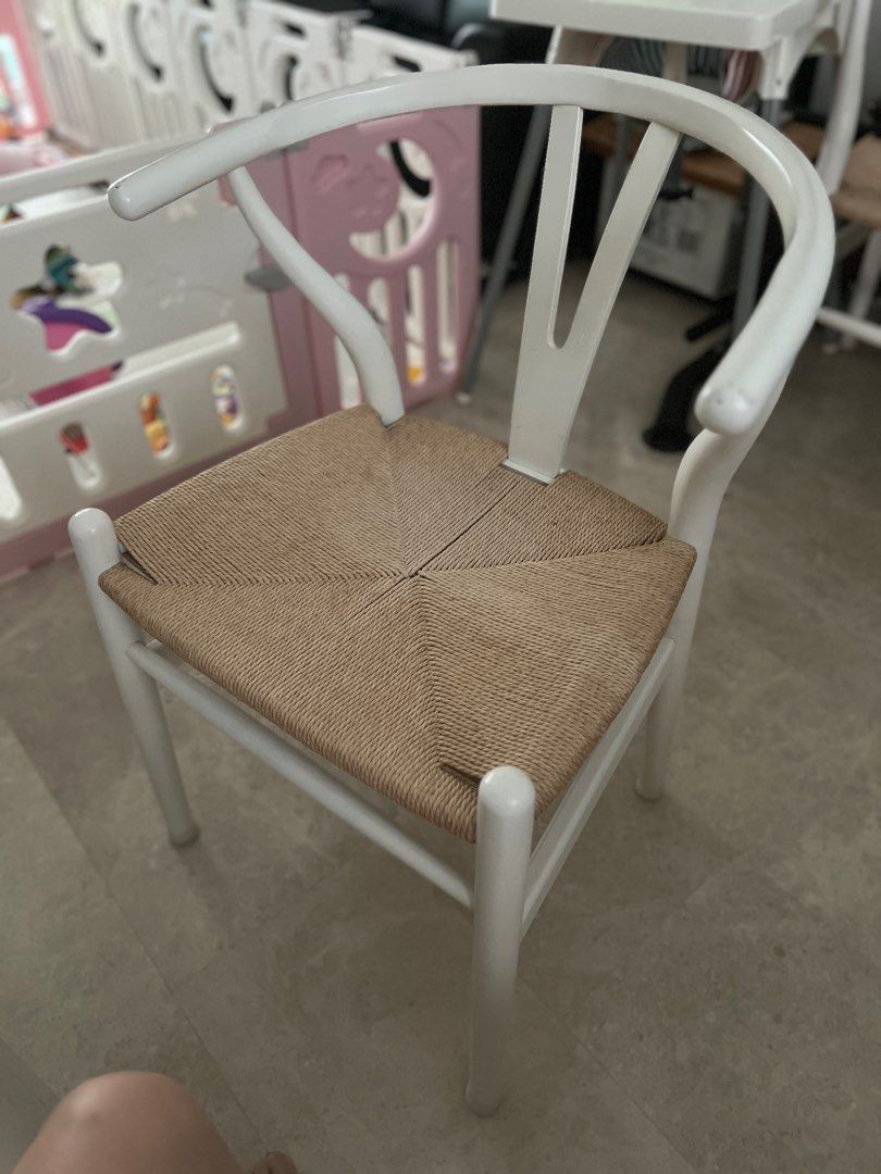 Wishbone chair lookalike, Furniture & Home Living, Furniture, Chairs on ...