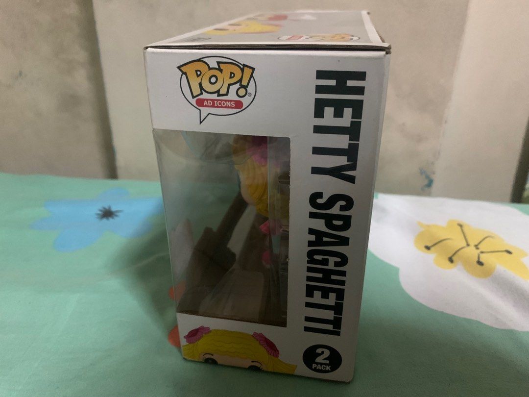 (WITH FREEBIE) JOLLIBEE & HETTY SPAGHETTI 2 PACK FTM FUNKO, Hobbies ...