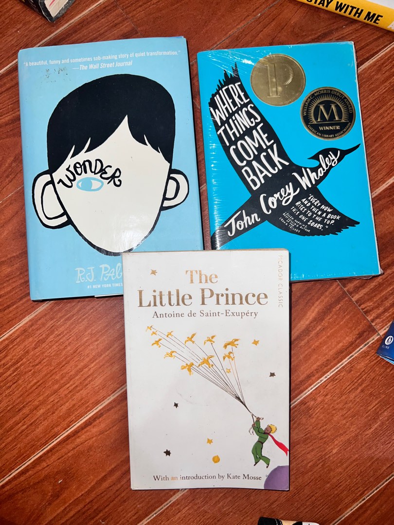 WONDER/WHERE THINGS COME BACK/THE LITTLE PRINCE, Hobbies & Toys, Books ...