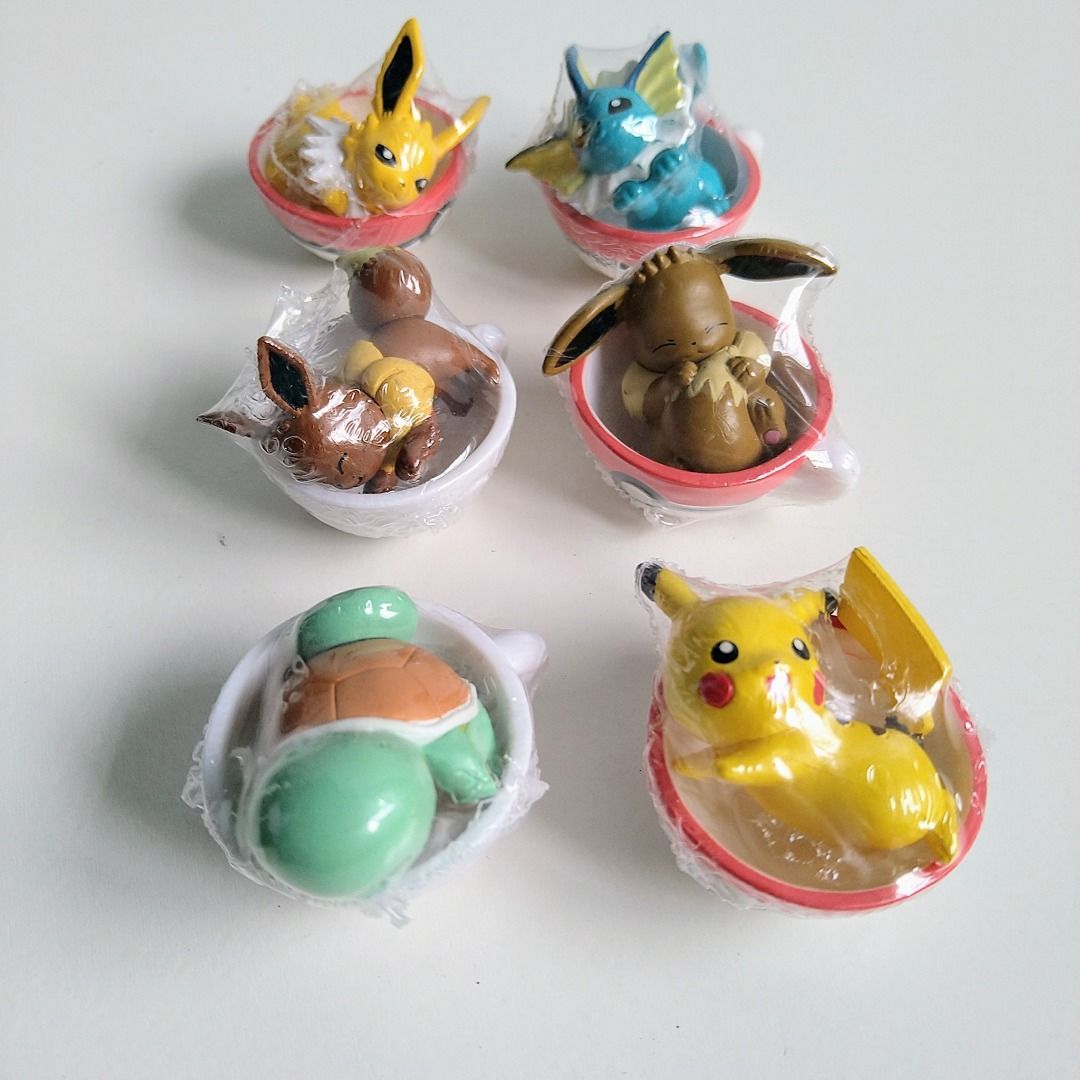 WTS/WTT Pokemon Pokeball Tea Cup Gashapon Capsule Toy Figure - Pikachi ...