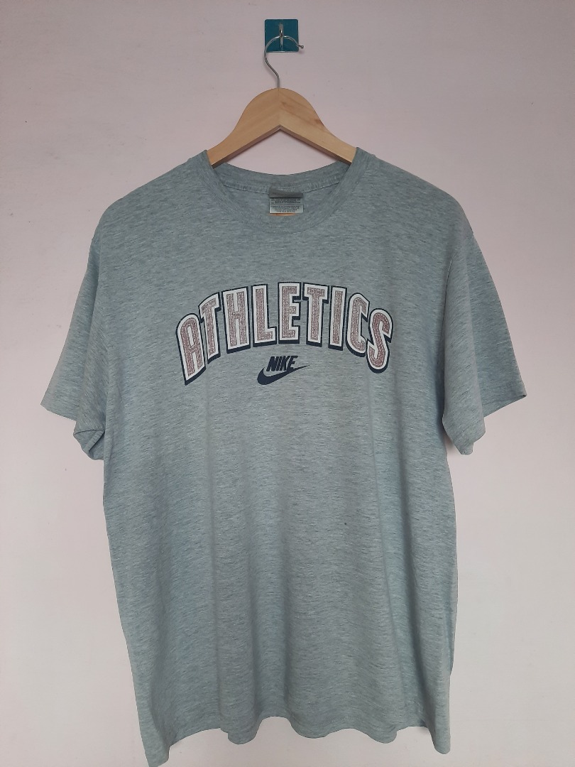 Y2K vintage Athletics Nike shirt, Men's Fashion, Tops & Sets, Tshirts ...