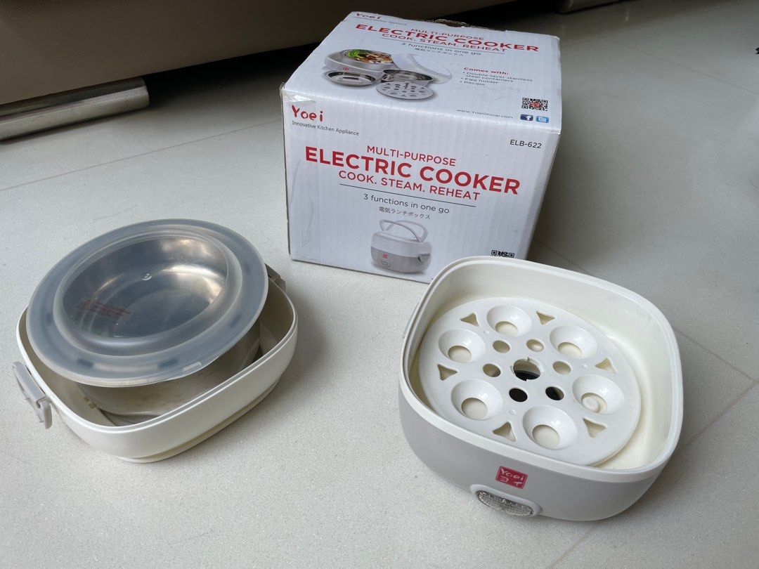 yoei multi purpose electric cooker, TV & Home Appliances, Kitchen ...