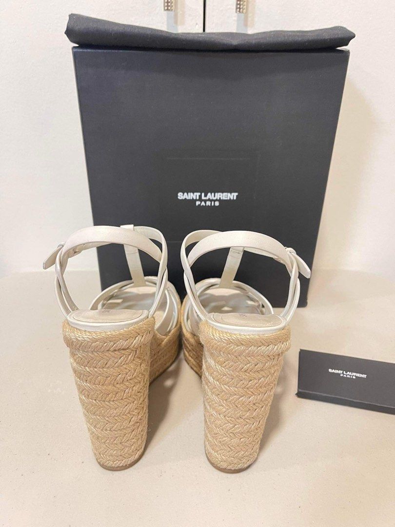 YSL Tribute Wedge, Luxury, Sneakers & Footwear on Carousell