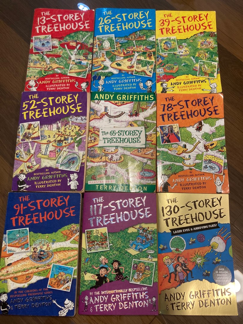 13-Storey Treehouse Series, Hobbies & Toys, Books & Magazines, Children ...