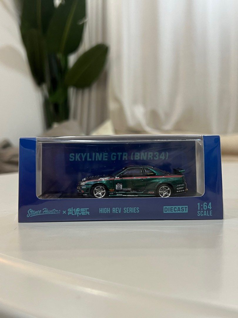 1/64 Stance Hunters X Ghost Player Nissan Skyline R34 Chameleon ...