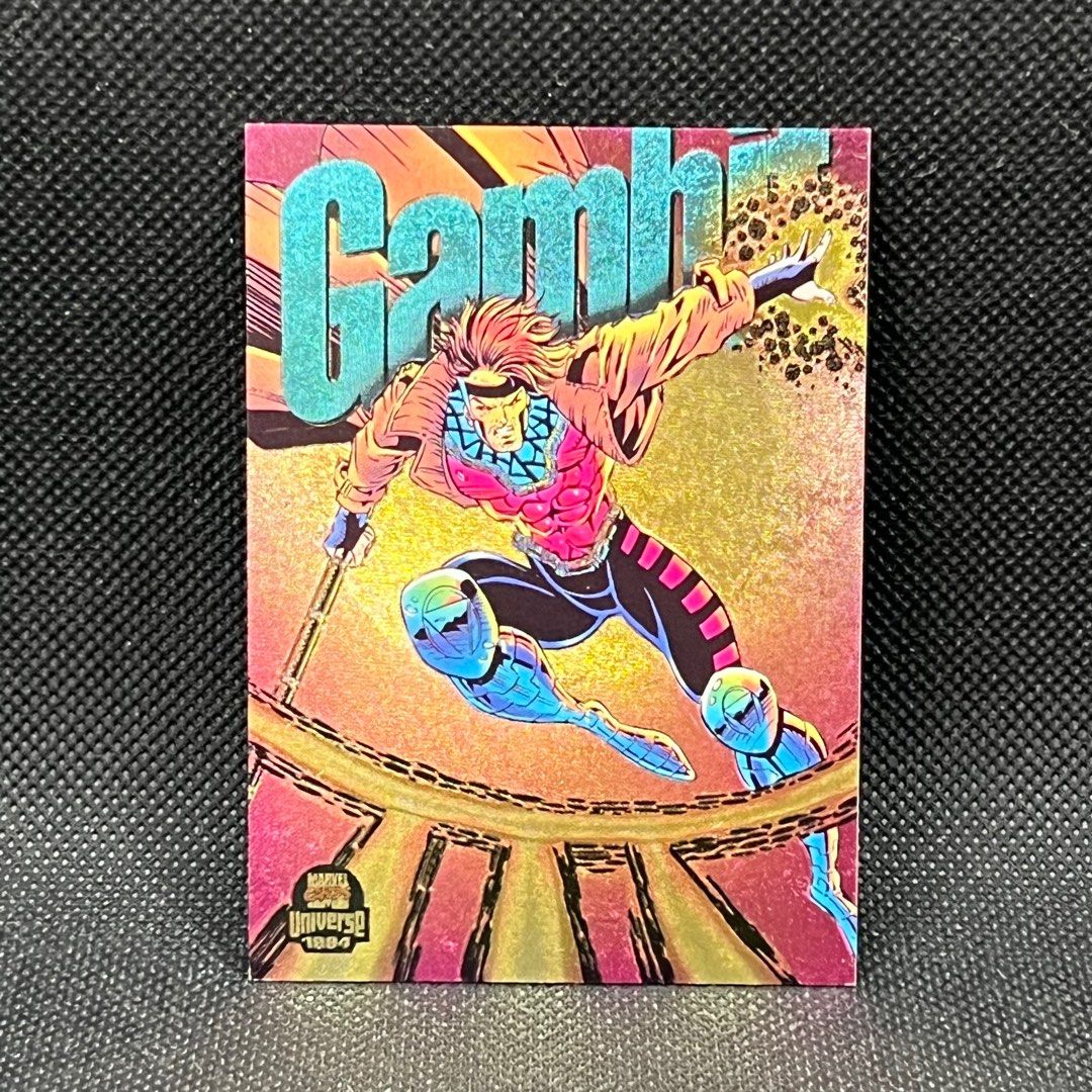 1994 Fleer Marvel Gambit Limited Addition, Power Blast Card #41 Four Of ...