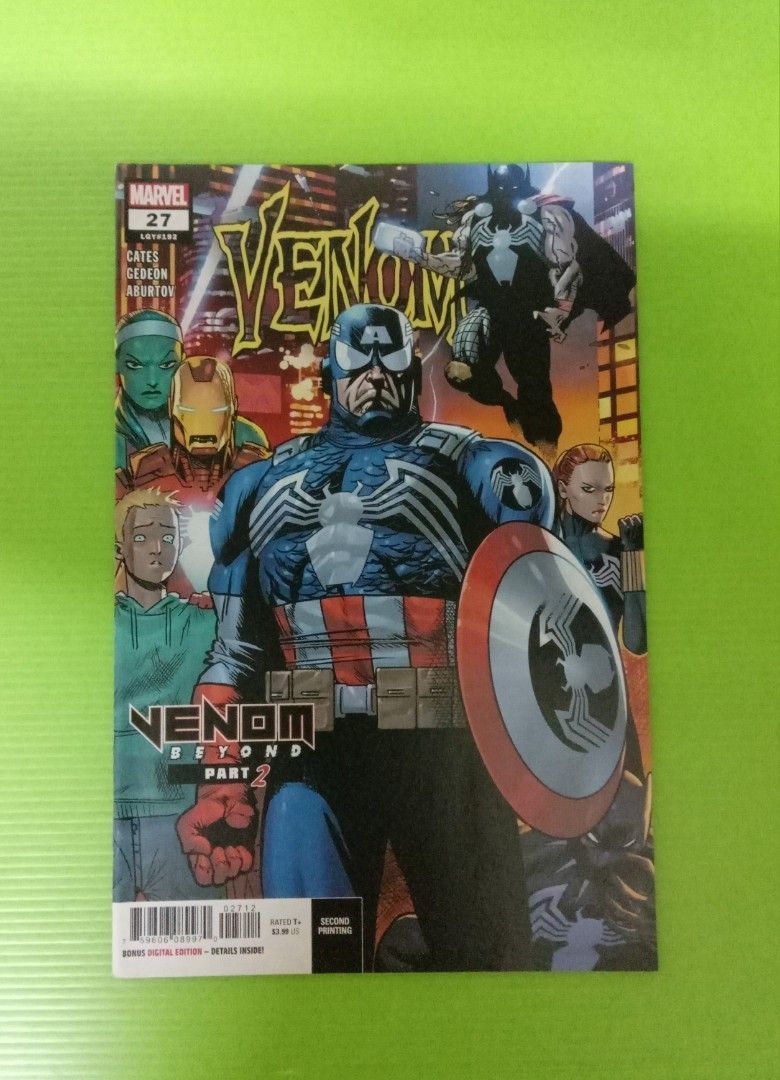 1st full app Codex ( Venom #27 ( Juan Gedeon - Cover Art ) Marvel ...