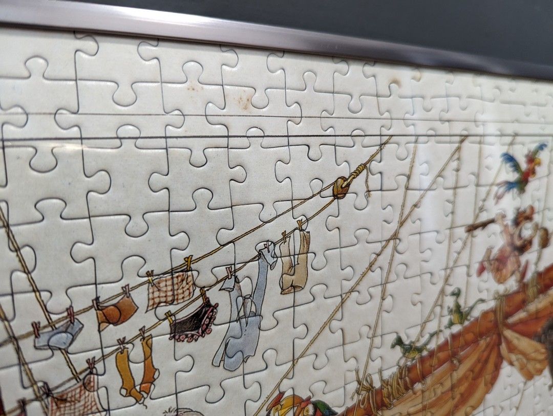 Heye 2000-Piece Noah's Ark Jigsaw Puzzle with Customised Frame, Hobbies ...