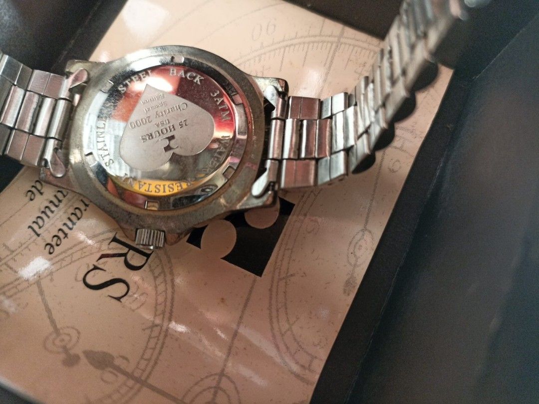 25 Hours Stainless Steel Watch, Men's Fashion, Watches & Accessories ...