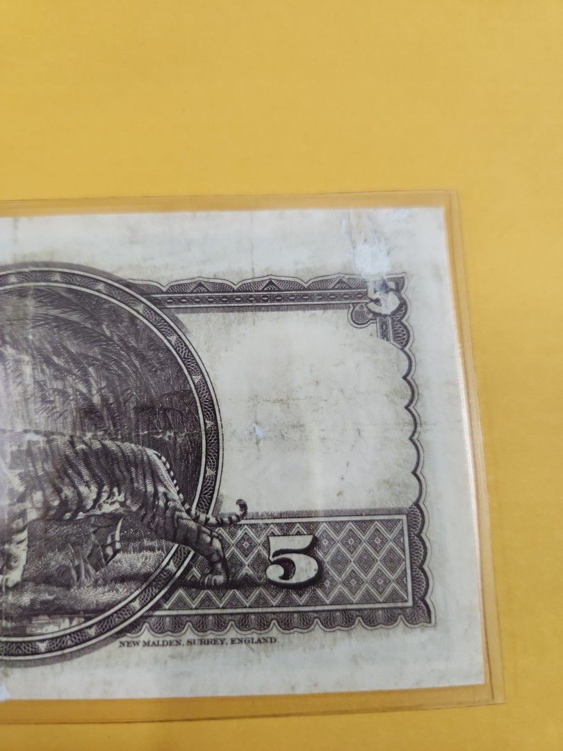 $5 king George notes, Hobbies & Toys, Memorabilia & Collectibles ...