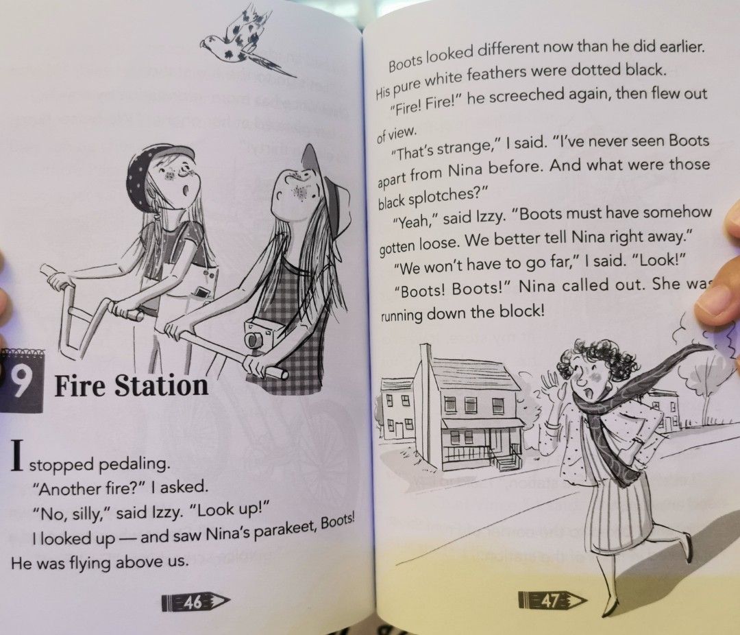 商業地址可包速遞：英文橋樑書 Hilde cracks the case, 興趣及遊戲, 書本 & 文具, 小朋友書 - Carousell