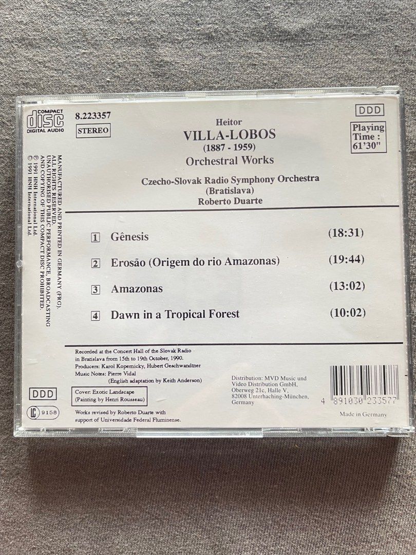 ( MARCO POLO ) Heitor VILLA-LOBOS ( Made in Germany ), Hobbies & Toys ...