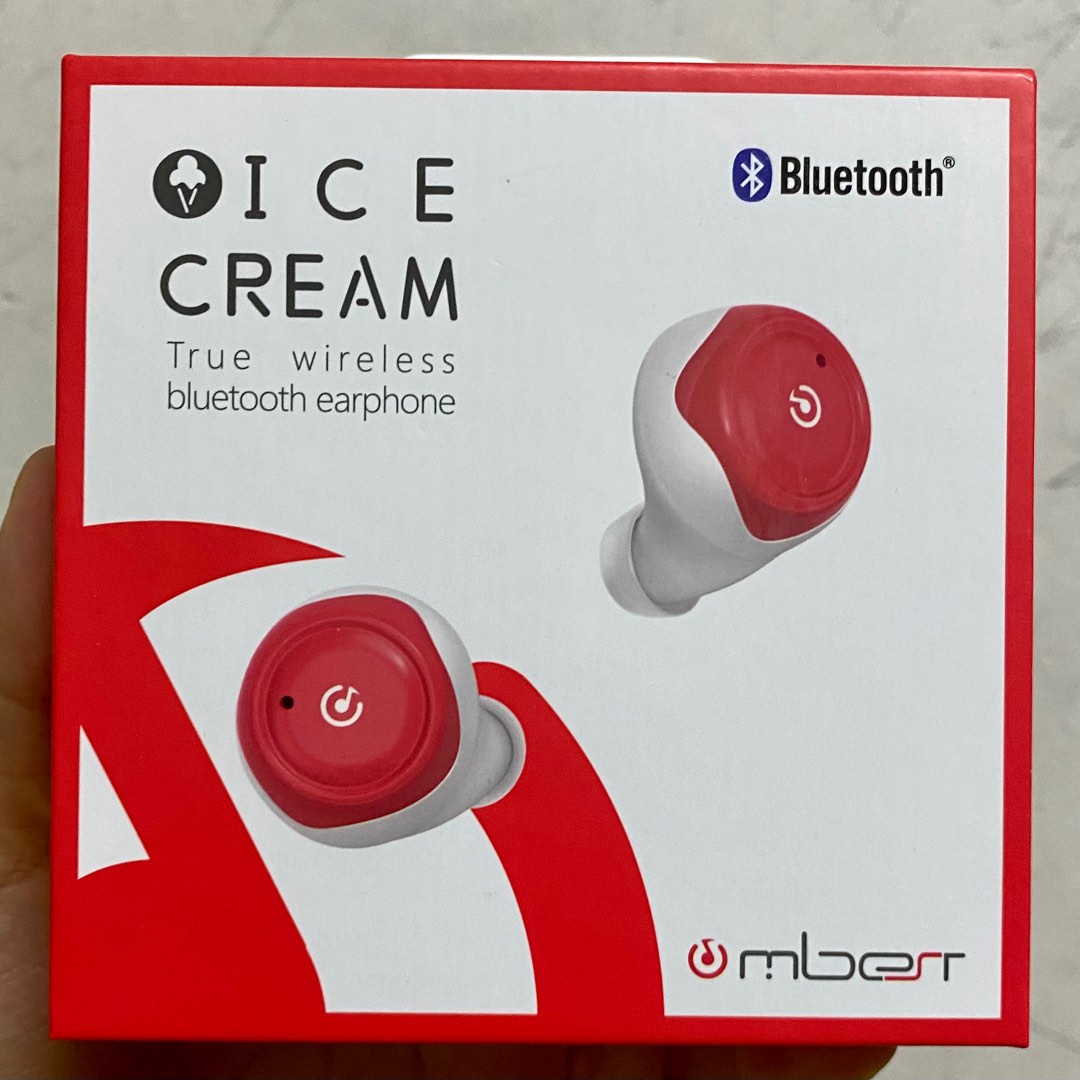 全新 MBest 無線蓋芽耳機 紅色, 音響器材, 頭戴式/罩耳式耳機 - Carousell
